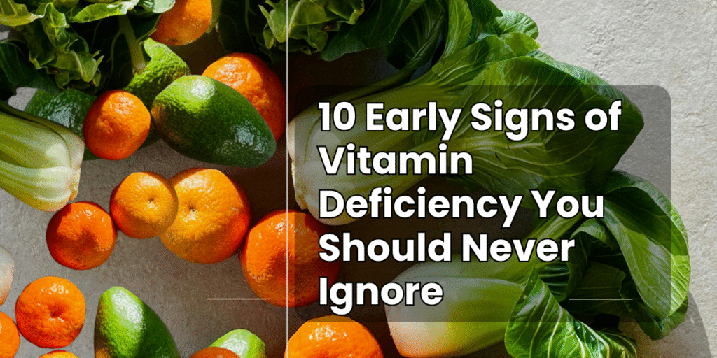 10 Early Signs of Vitamin Deficiency | Vitamins Benefits